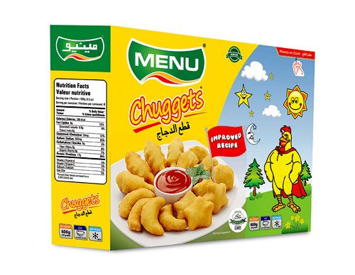 Chuggets | Menu